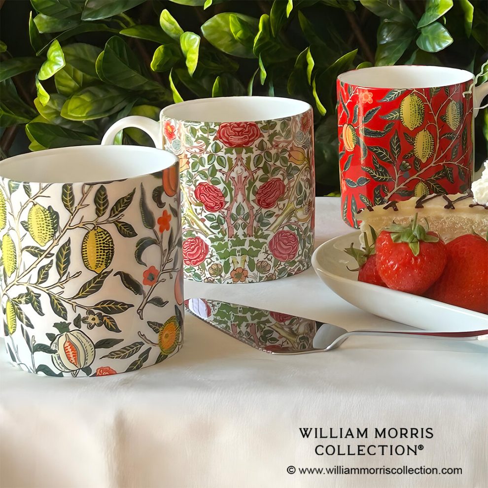 William Morris Mugs by William Morris Collection®