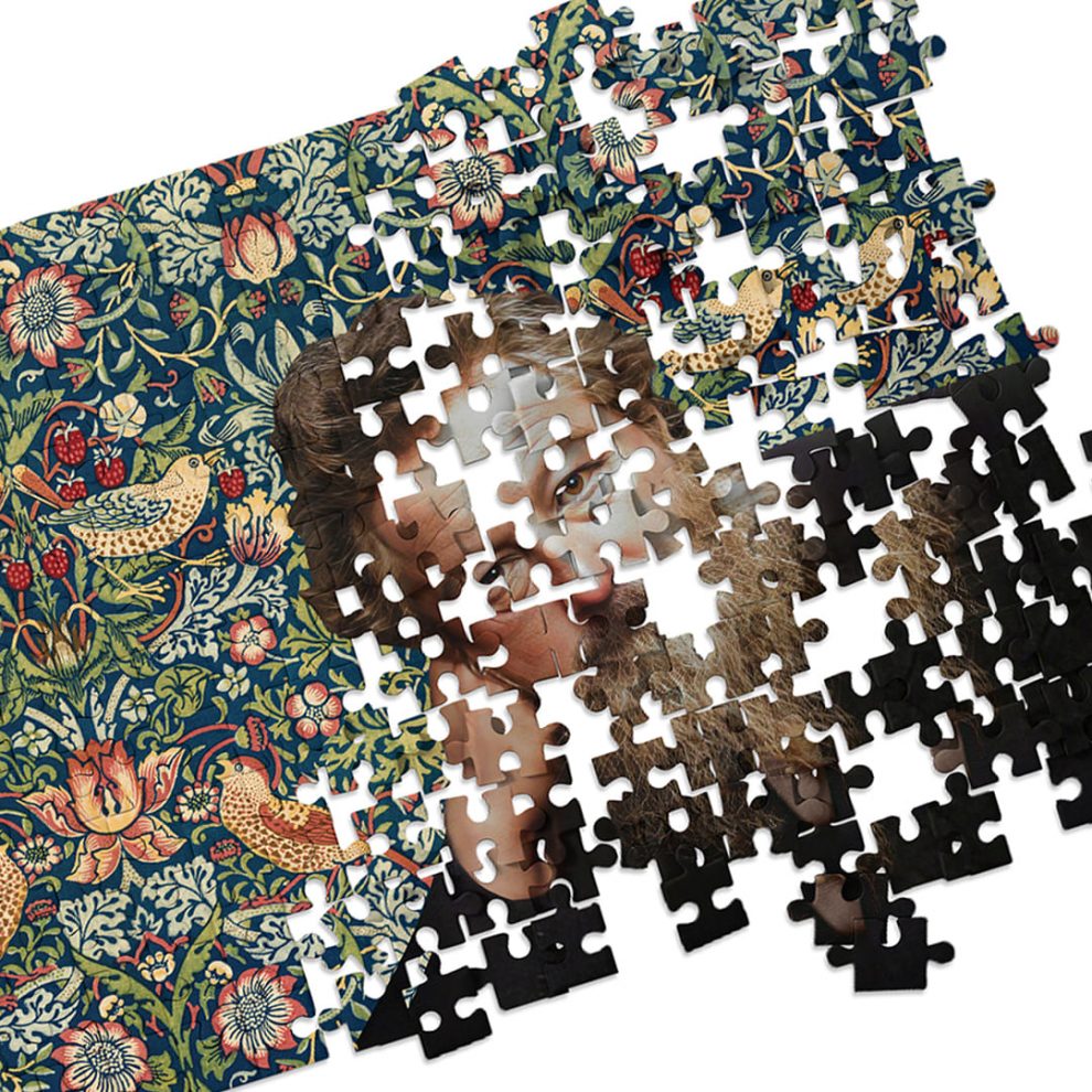 Strawberry Thief 1000 Piece Jigsaw Puzzle by William Morris Collection®