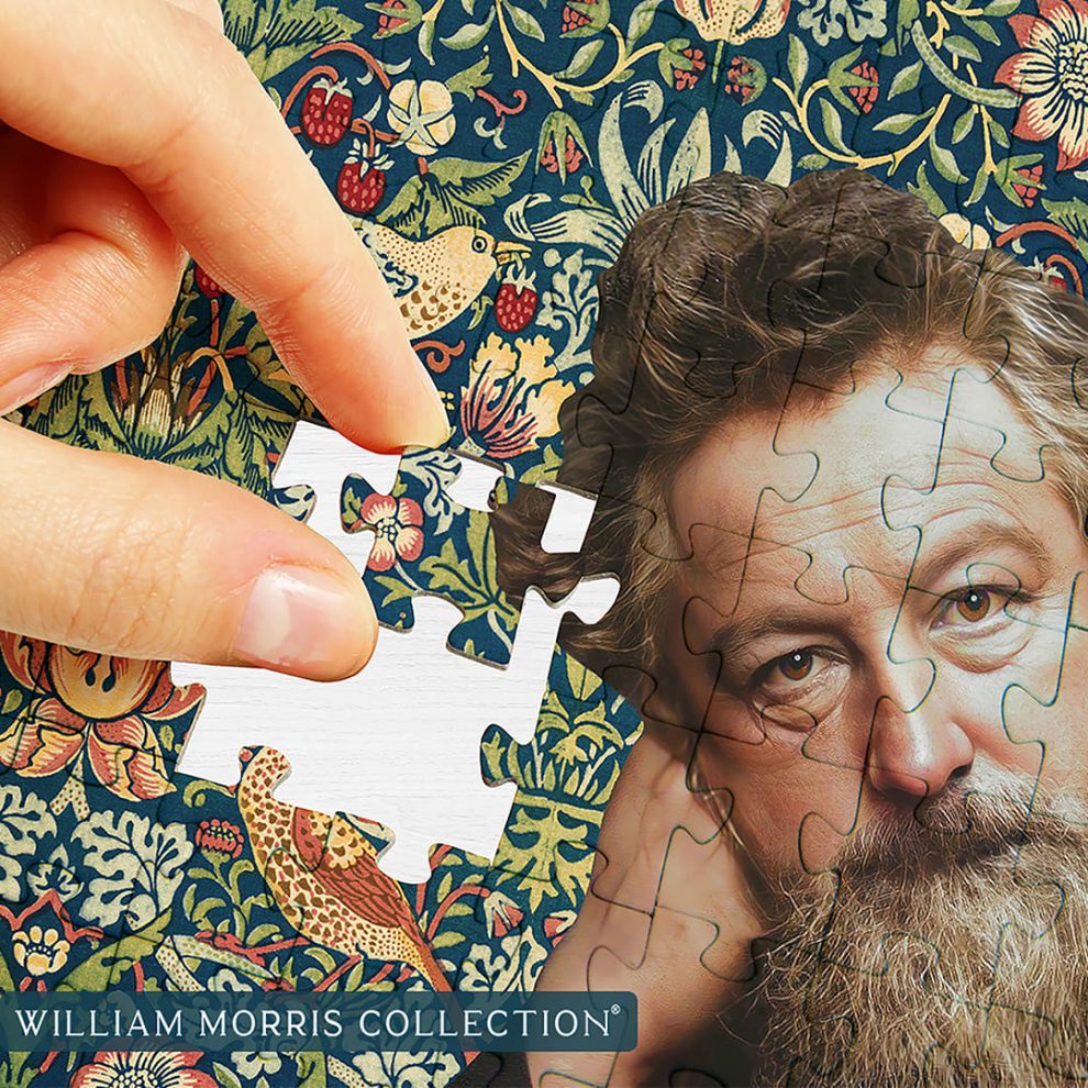 Strawberry Thief 1000 Piece Jigsaw Puzzle by William Morris Collection®