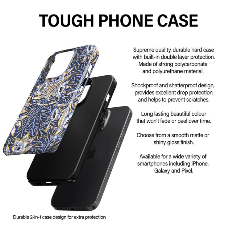 Tulip and Willow Phone Case William Morris Collection®