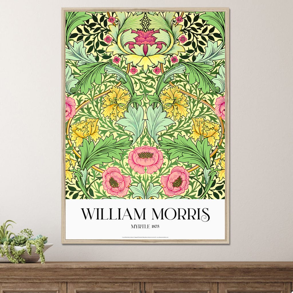 William Morris Myrtle Framed Art Print